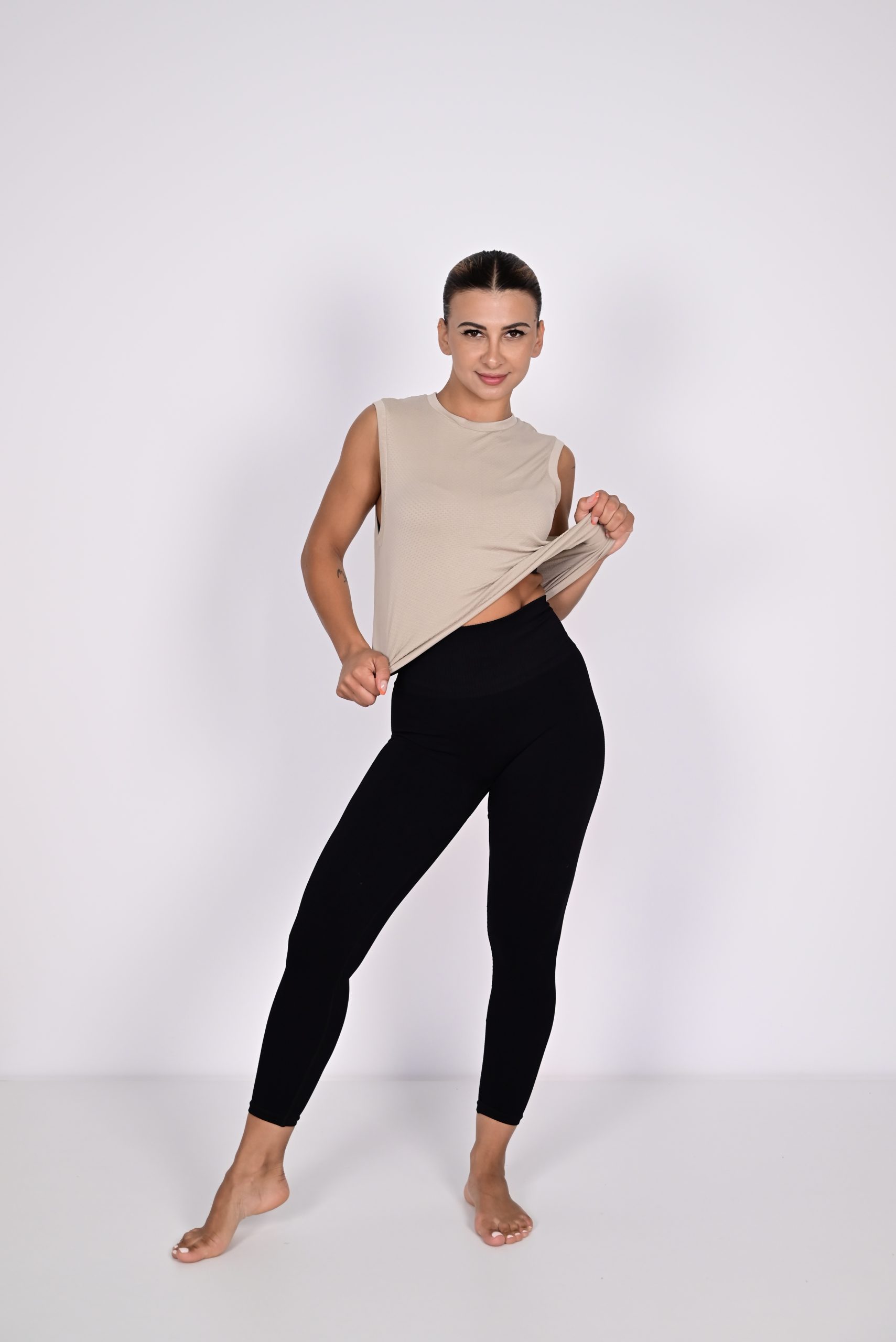 Breath Tank – Oat Beige - Axis Active